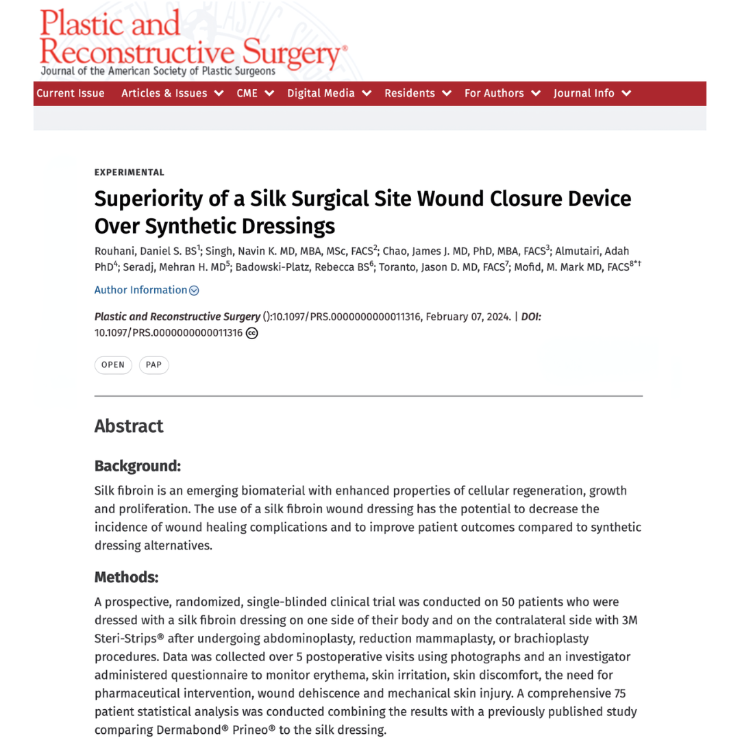 SYLKE® Adhesive Wound Closure | SYLKE®